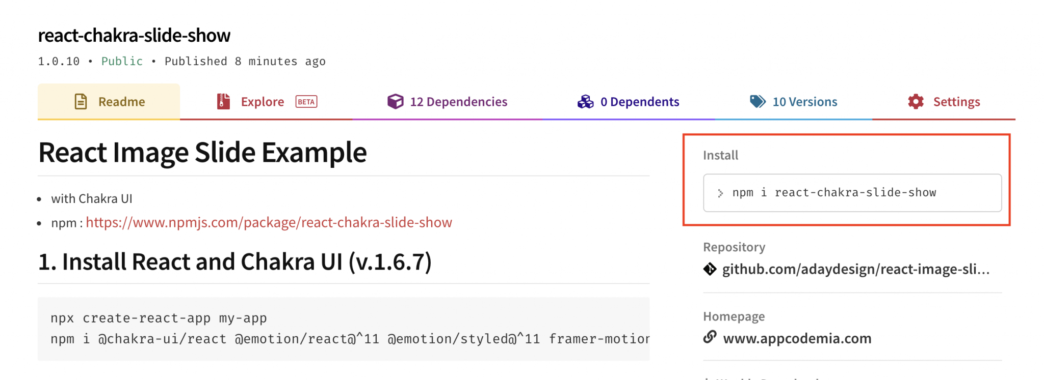 React : วิธีการสร้างและเผยแพร่ React Package บน Npm - Appcodemia